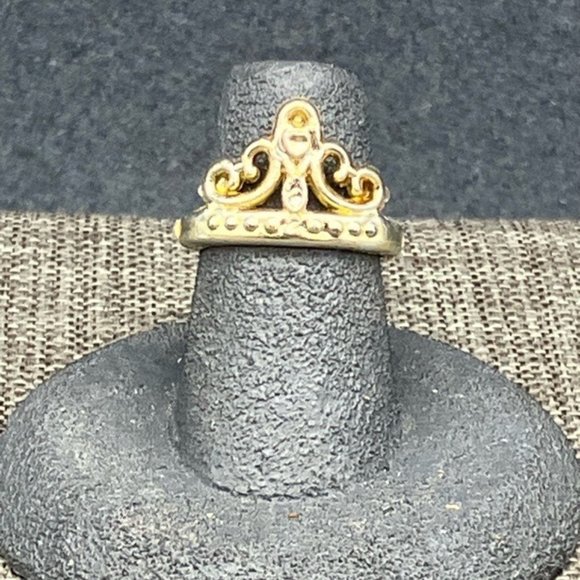 Jewelry | Crown Ring Size 6 Acrylic Princess Queen Royalty Regal Tiara ...